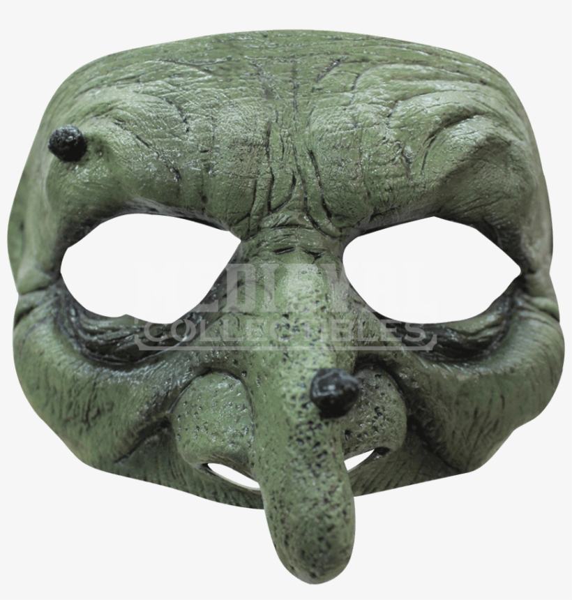 Warty Witch Half Mask - Ghoulish Productions Wart Witch Half Mask PNG ...