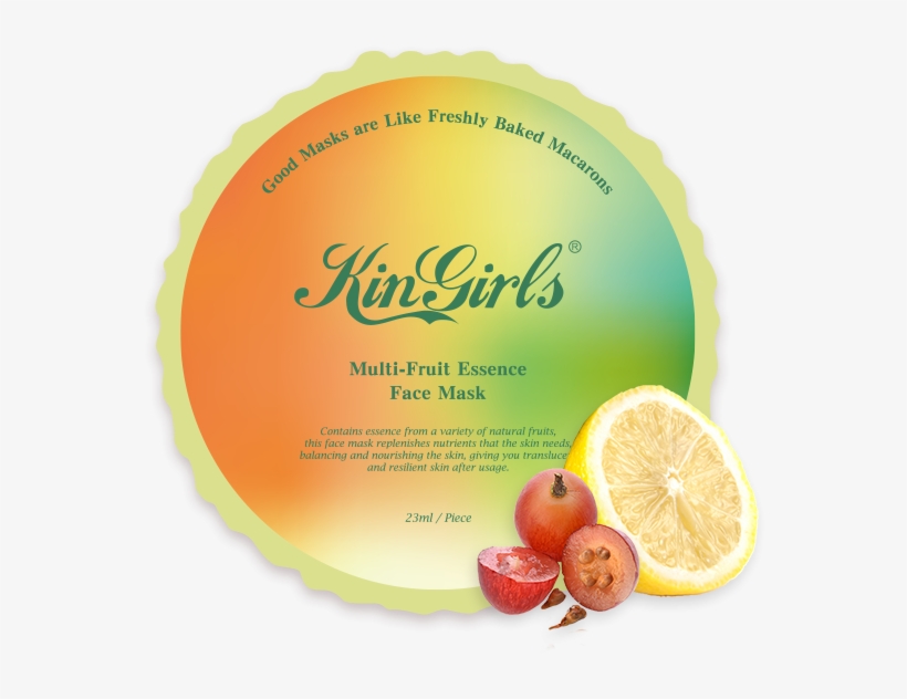 Kingirls Fresh Fruit Facial Mask Set - Kingirls Maska W Płachcie 3d Z ...