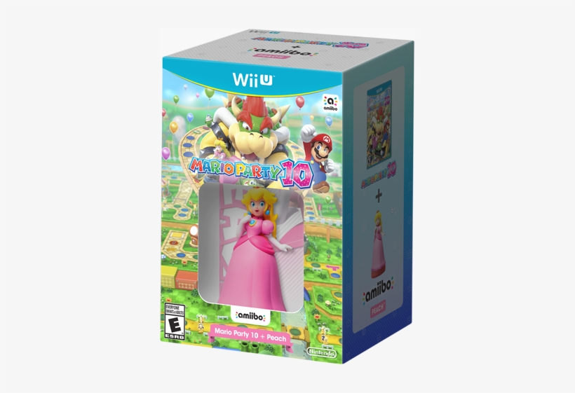 Mario Party 10 Peach Amiibo Box Art - Mario Party 10 + Peach Amiibo ...