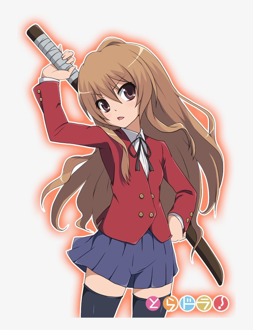 Download Taiga Aisaka Full Body - Toradora Taiga | Transparent PNG ...