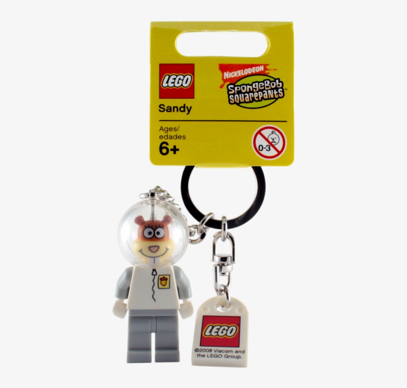 Lego Sandy Spacesuit Keychain - Lego Sandy Cheeks Keychain PNG Image ...