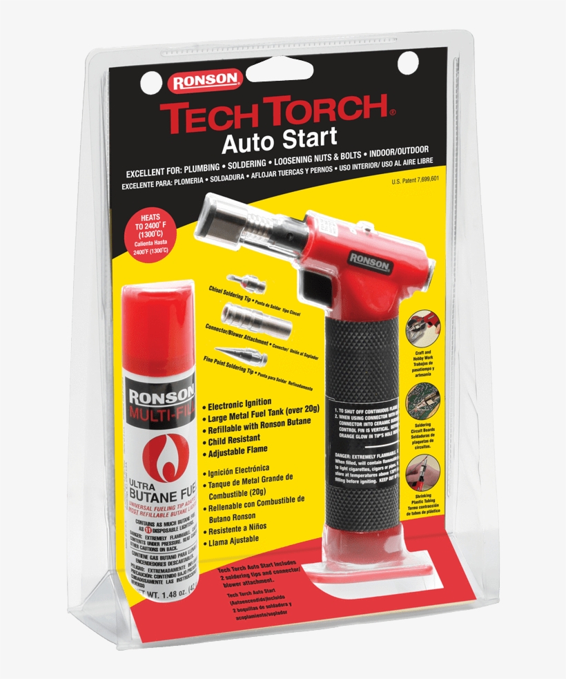 Ronson Tech Torch Auto Start - Ronson Consumer Prod 80012 Tech Torch ...