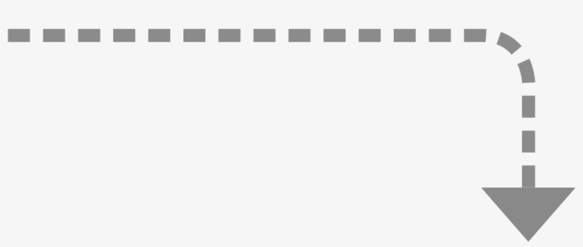 Arrow Dotted Down - White Dotted Arrow Png PNG Image | Transparent PNG ...