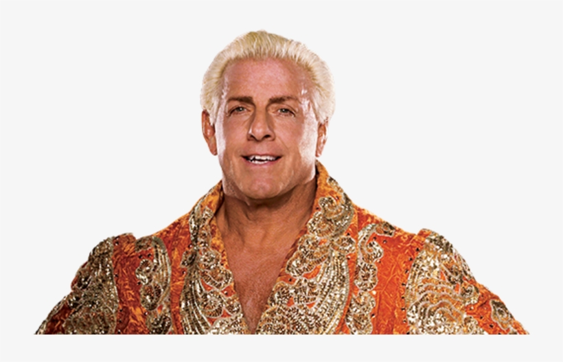 Ric Flair Pictured Surrounded By Wwe Divas Ahead Of - Ric Flair Cut Out ...