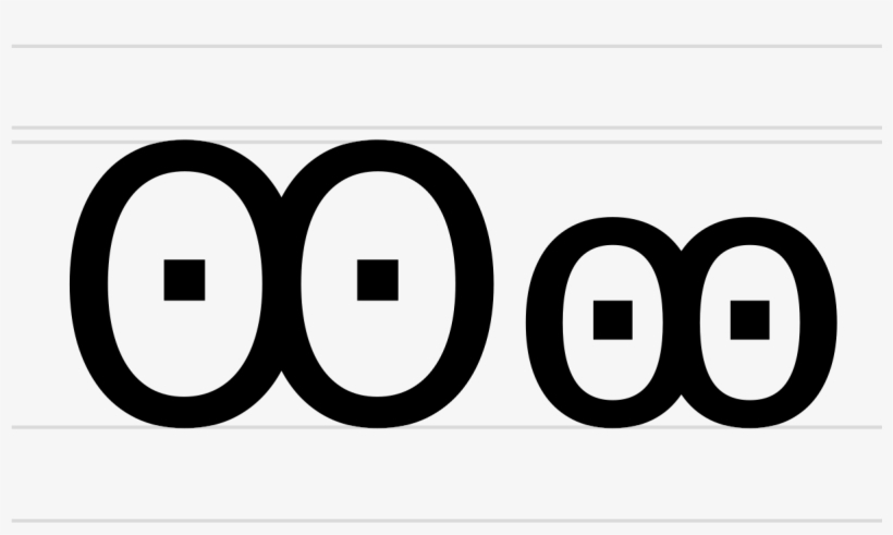 Double Monocular O PNG Image | Transparent PNG Free Download on SeekPNG