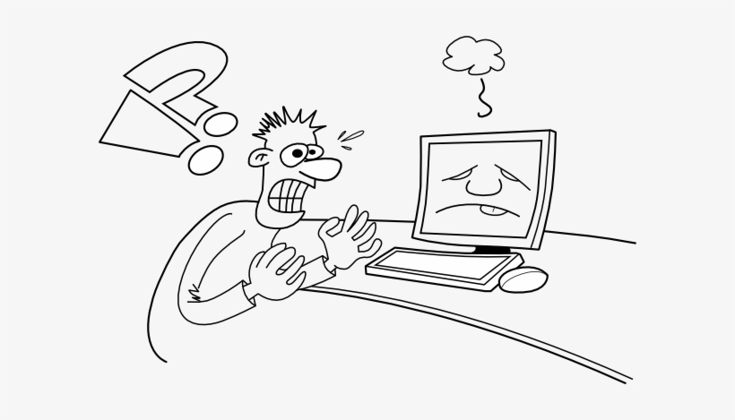 Broken Computer Clip Art PNG Image | Transparent PNG Free Download on ...