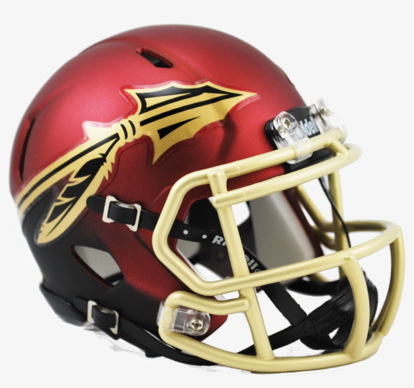 Florida State Speed Mini Helmet - Seminoles Football Helmet PNG Image ...