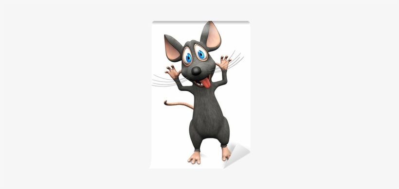 Smiling Cartoon Mouse Doing A Silly Face - Raton Con Cara De Yo PNG ...