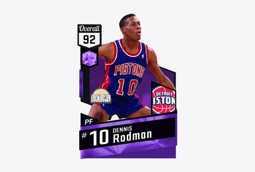 Dennis Rodman Png - Nba 2k18 Gilbert Arenas PNG Image | Transparent PNG ...