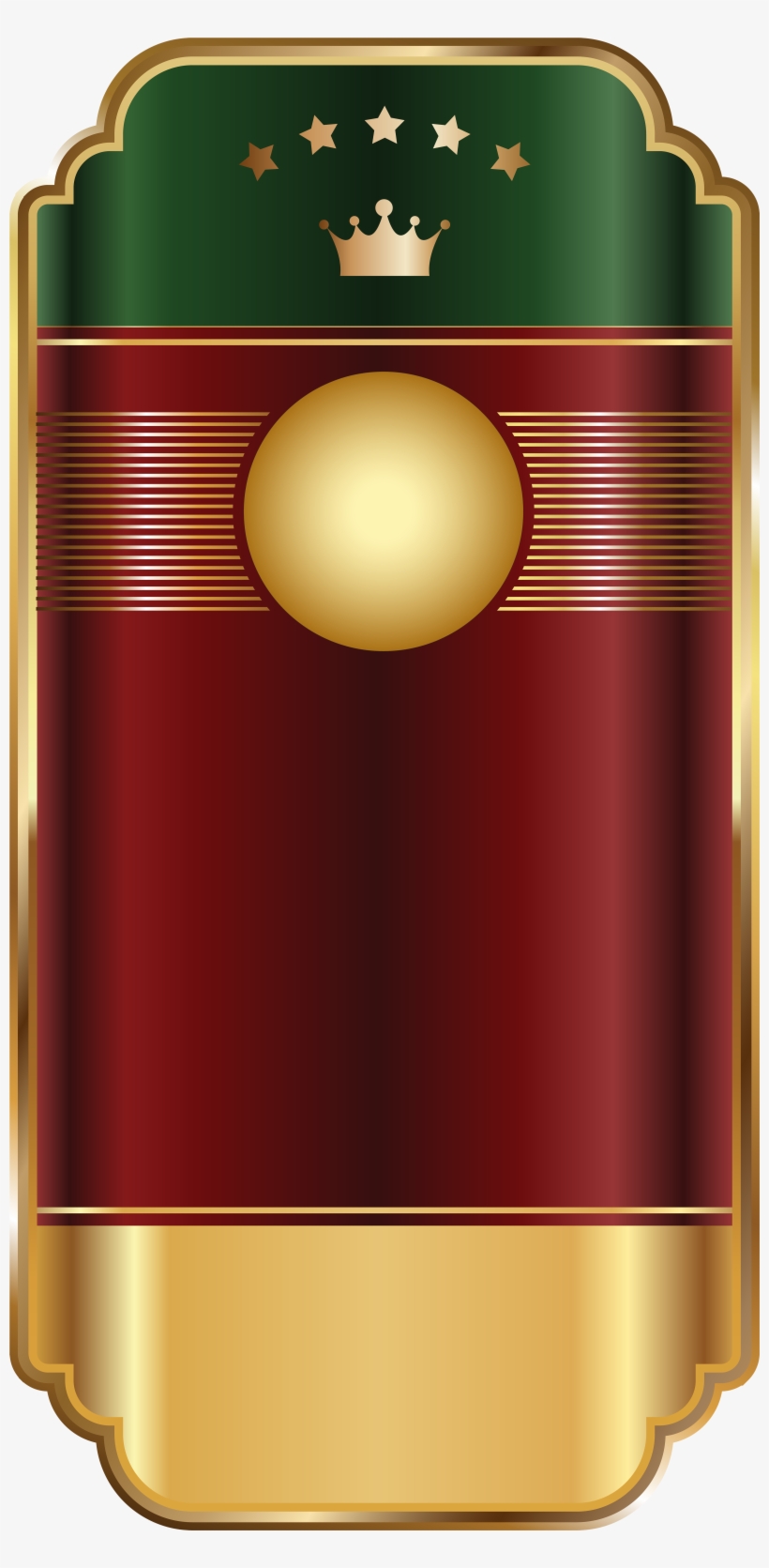 Blank Wine Label Template