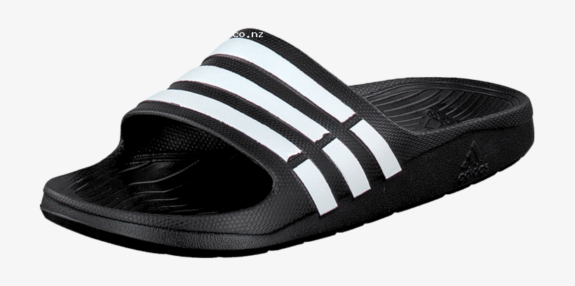 Adidas Sport Performance Duramo Slide Black 1/white/black - Adidas Men ...