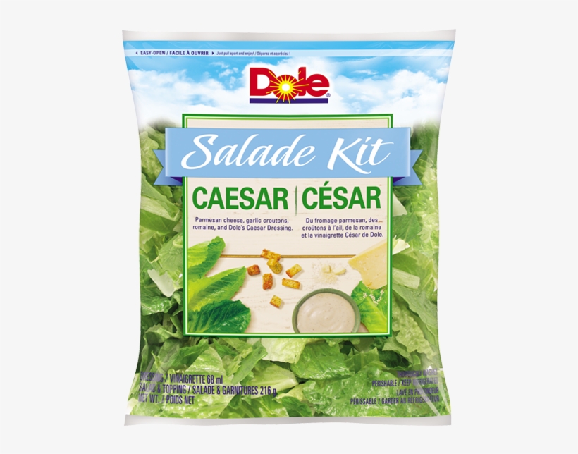 Caesar - Dole Caesar Salad Kit PNG Image | Transparent PNG Free ...