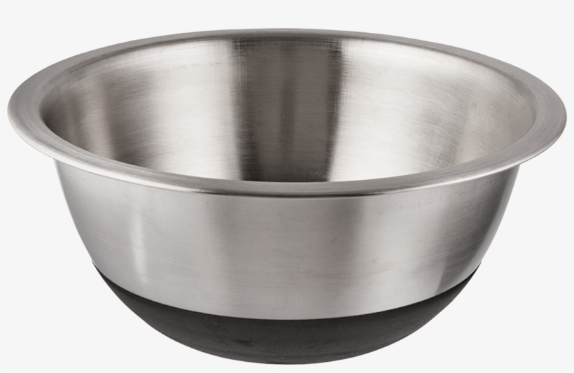 Non-skid Stainless Steel Mixing Bowl - Mixing Bowl Png Transparent PNG ...
