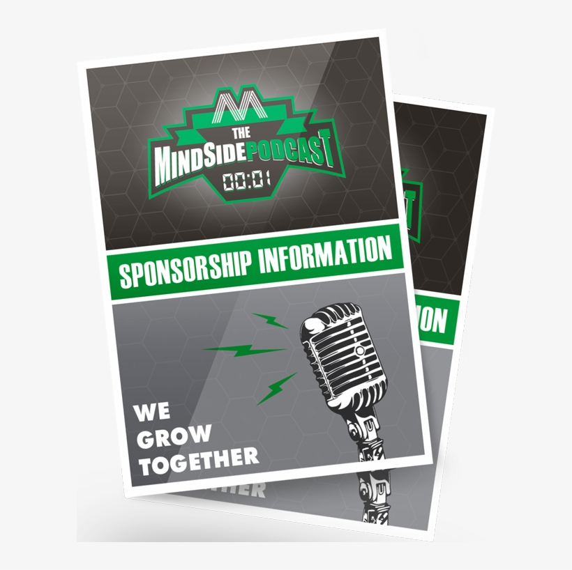 The Mindside Podcast Sponsorship Packet - Microphone Vector PNG Image ...