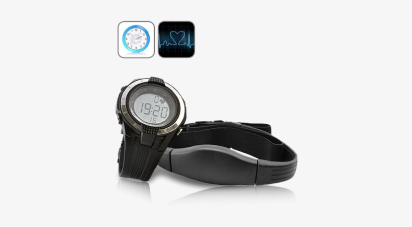 Hrm Watch With Chest Belt - False New Heart Rate Monitor Exercise Watch ...