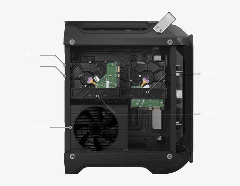 Zebronics Gaming Computer Case Venus PNG Image | Transparent PNG Free ...