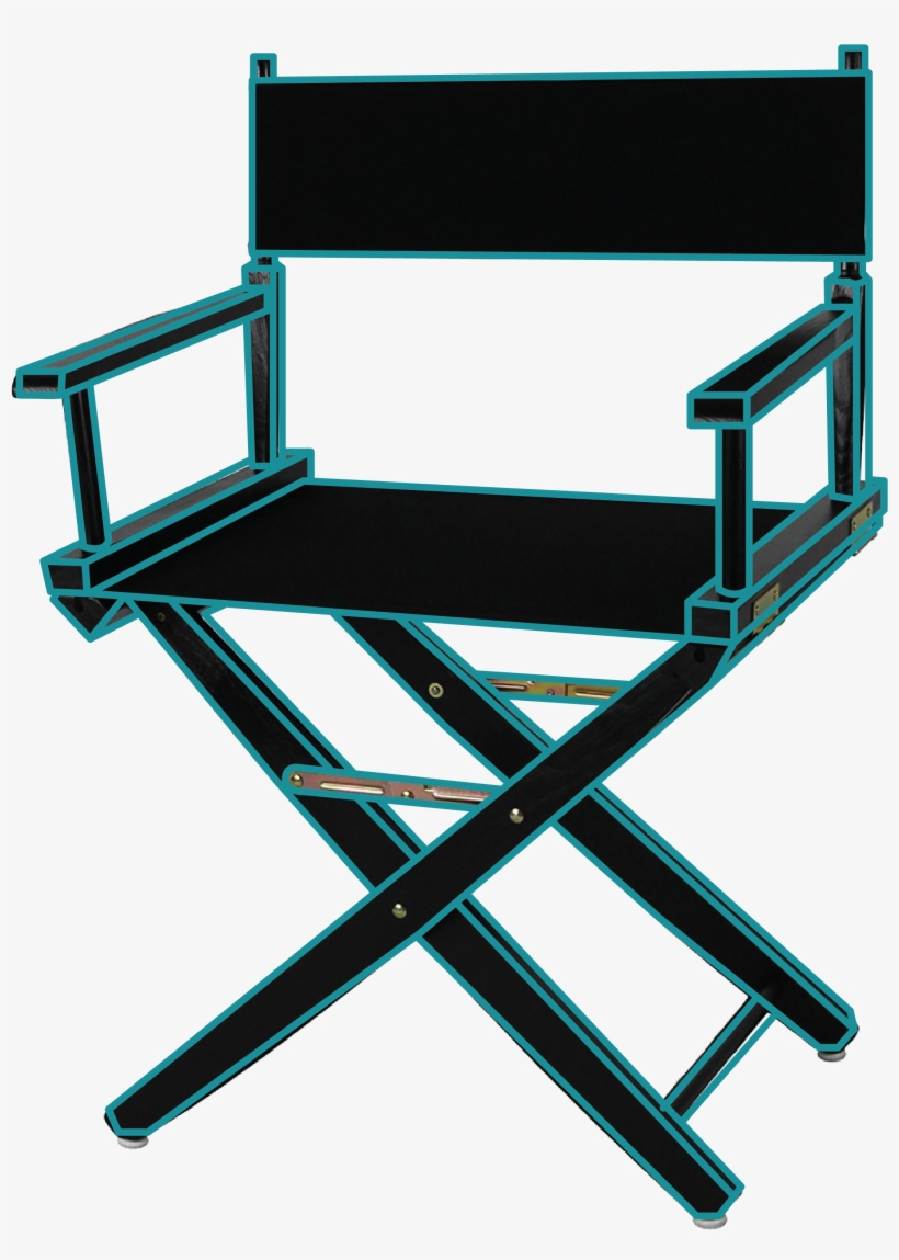 Director's - Black Wood Director Chair PNG Image | Transparent PNG Free ...