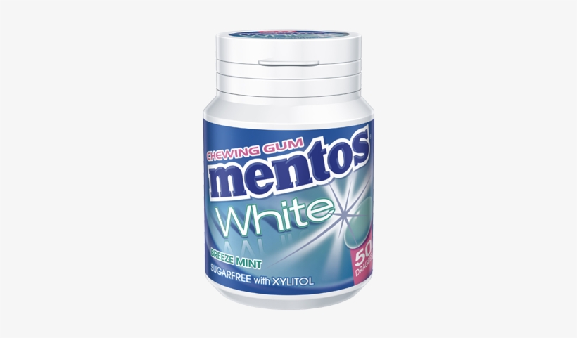 Mentos Mint Flavor Chewing Gum - Mentos PNG Image | Transparent PNG ...