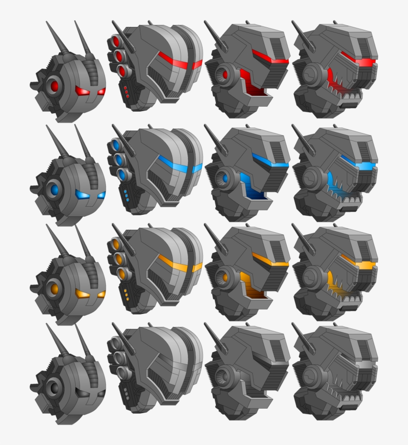 My First Fully Complete Set Of Item Created In Flash - Super Mechs All ...