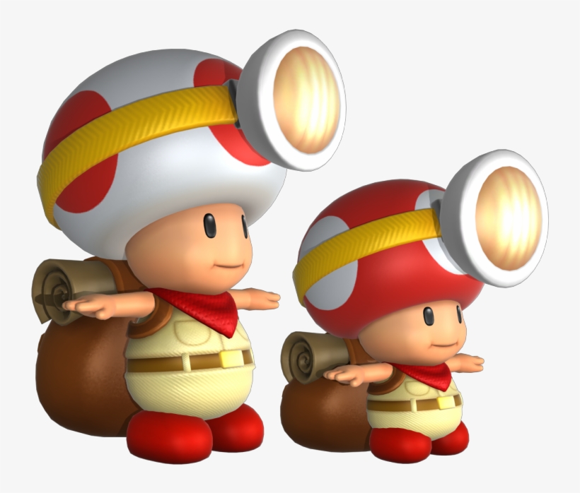 Download Zip Archive - Captain Toad Treasure Tracker Models PNG Image ...