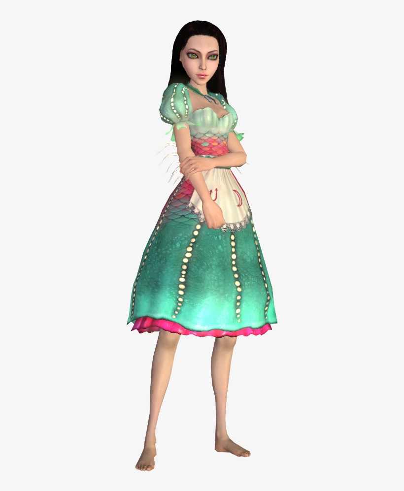 The Siren Dress Is The Second Dress Equipped During - Alice Madness ...