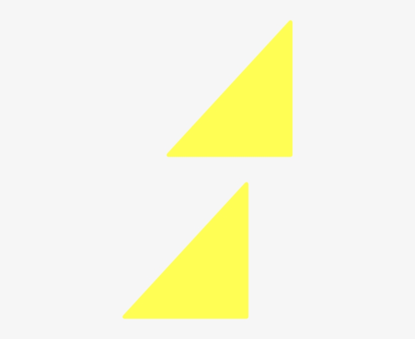 Yellow Triangle Clip Art - Clip Art PNG Image | Transparent PNG Free ...