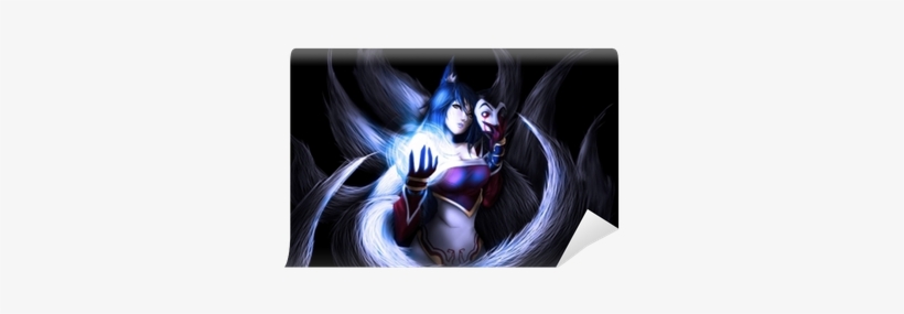 Ahri Poster Poster Print (landscape) - A1, 23.4 X 33.1 PNG Image ...