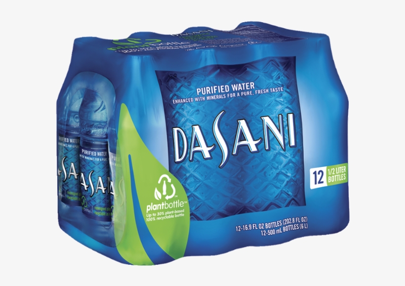 Dasani Purified Water - 6 Pack, 16.9 Fl Oz PNG Image | Transparent PNG ...