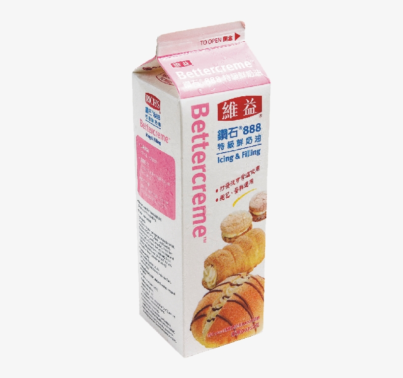 Diamond 888 Whipping Cream - Bettercreme Richs Png PNG Image ...