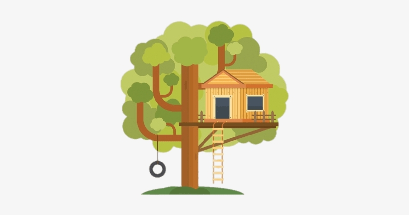 Treehouse Vector PNG Image | Transparent PNG Free Download on SeekPNG