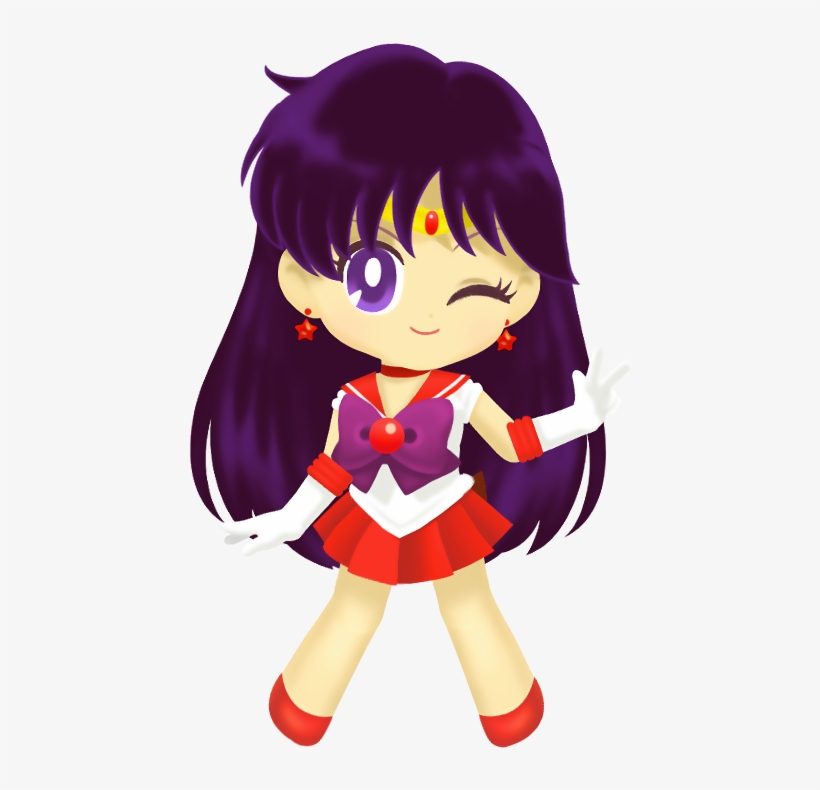 Sailor Mars Transparent