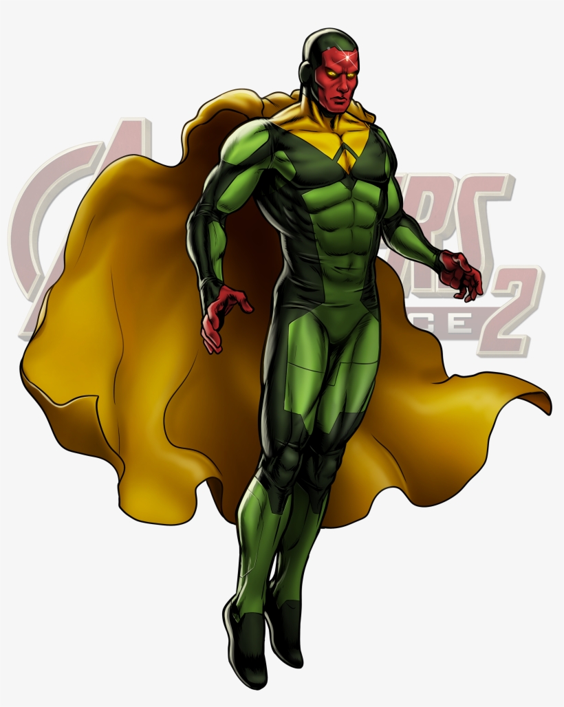 Icon Vision - Vision Marvel Comic Png PNG Image | Transparent PNG Free ...