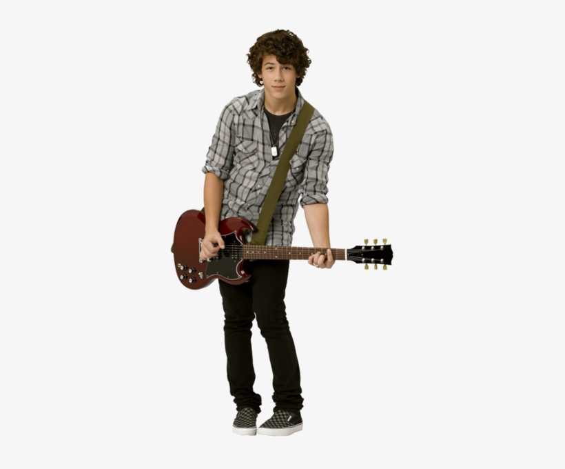 Nick Jonas 1 - Nick Jonas Guitar Gibson PNG Image | Transparent PNG ...
