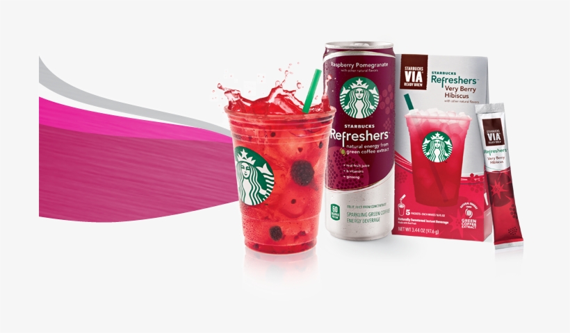Starbucks Refreshers Raspberry Pomegranate Drink 12 PNG Image ...