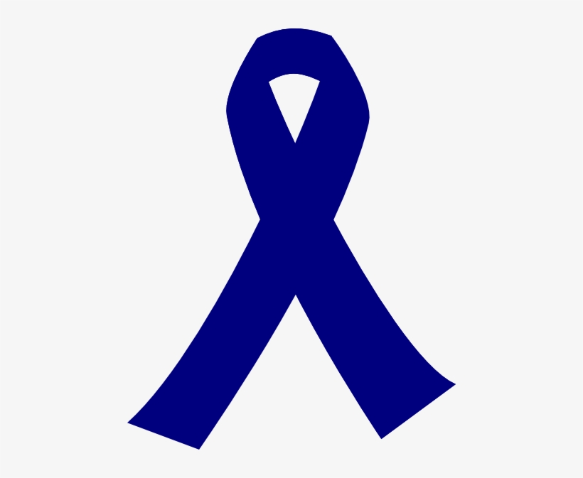 Download Cancer Ribbon Colors Clipart 3 By Joshua - Dark Blue Cancer ...