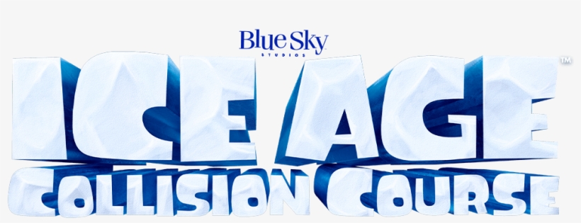 Collision Course Logo Simple Sojourns - Ice Age Title Png PNG Image ...