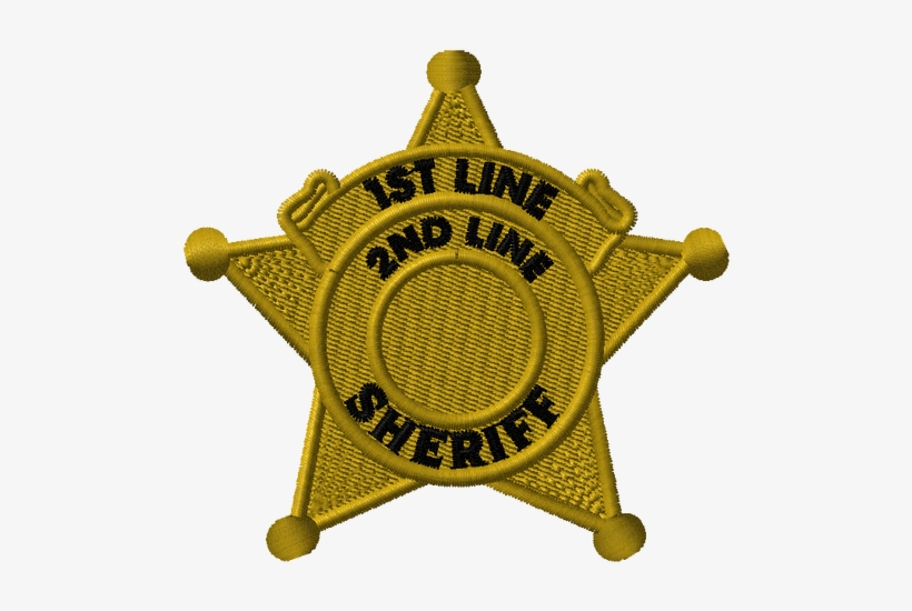 Deco Stk Emb Le Badge Star 5pt Gold - Emblem PNG Image | Transparent ...