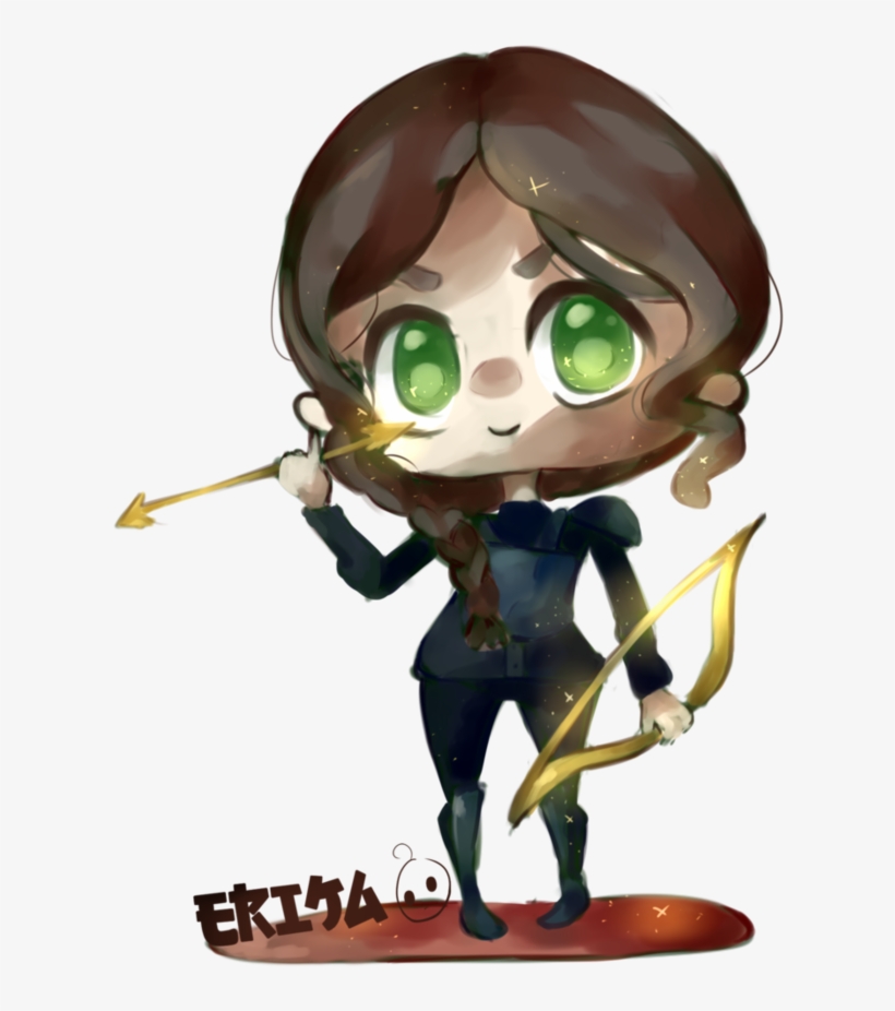 Hunger Games Katniss Chibi