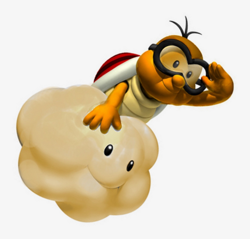 Dark Lakitu - Mario Lakitu Fantendo Transparent PNG Image | Transparent ...