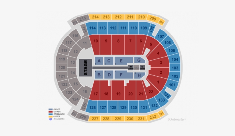 Get Your Tickets - Prudential Center Seating Chart PNG Image ...