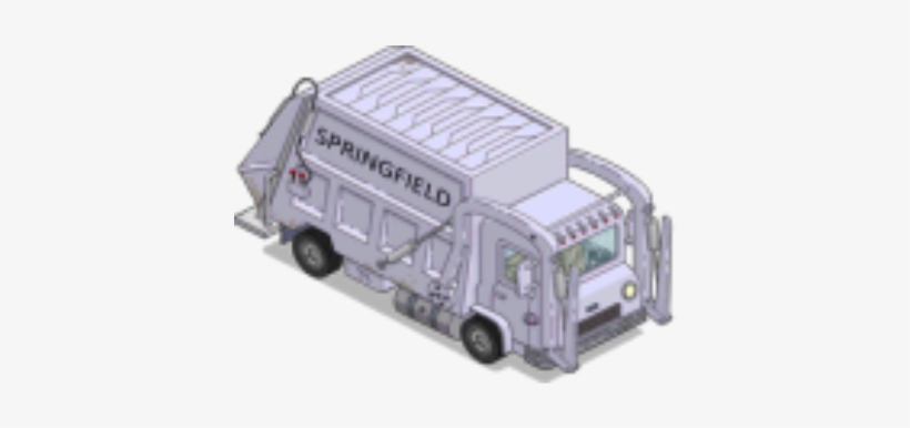 The Garbage Truck - The Simpsons PNG Image | Transparent PNG Free ...