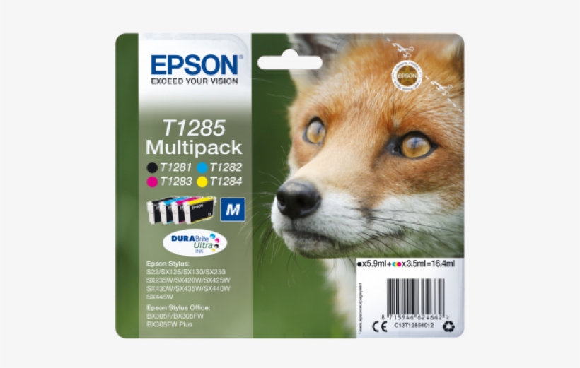 Download Epson T1285 Multipack | Transparent PNG Download | SeekPNG