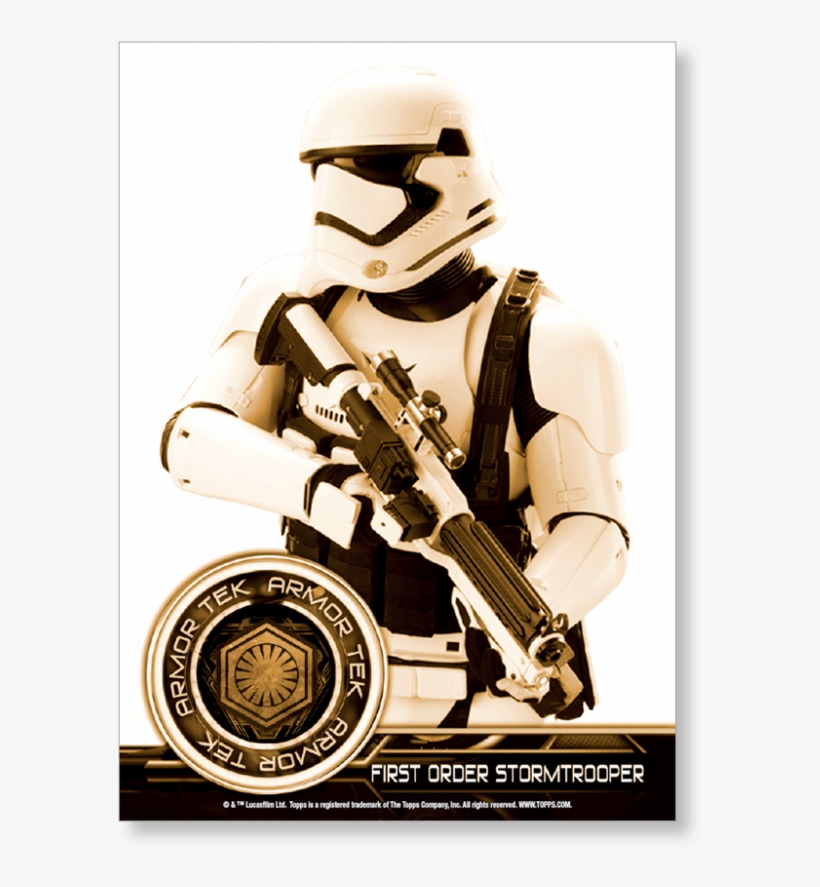 First Order Stormtrooper - Star Wars The Force Awakens Stormtrooper ...