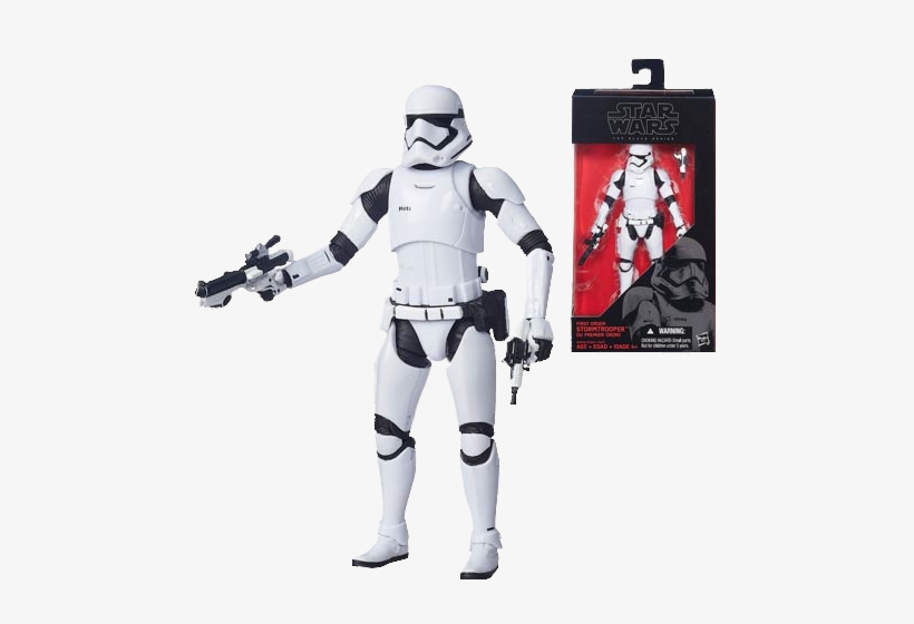 First Order Stormtrooper Action Figure - Last Jedi Stormtrooper Black ...