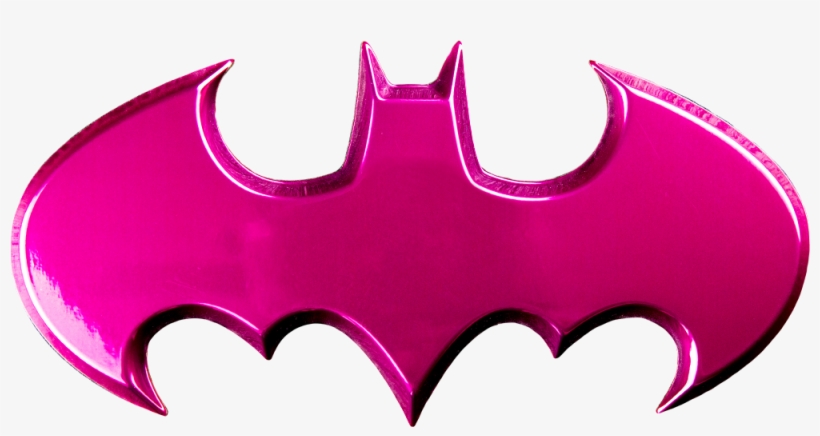 Printable Pink Batman Logo