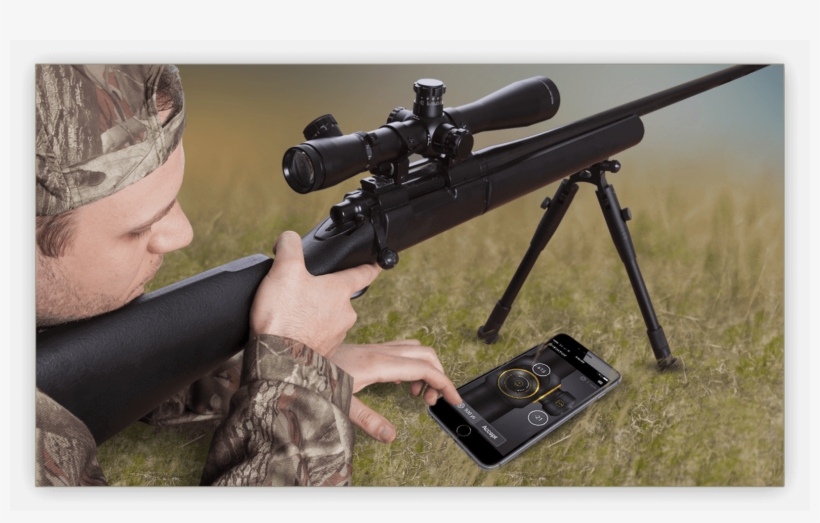 Reticle Moves To Adjust For Distance And Environmentals, - Rangefinder ...