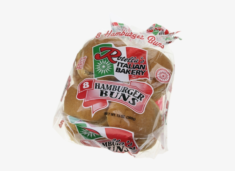 Rotella's Italian Bakery Hamburger Buns 8 Count - Rotella's Italian ...