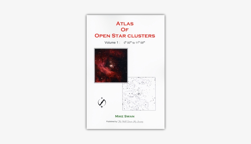 Cover Of Volume 1 Of The Open Cluster Atlas - Open Cluster PNG Image ...