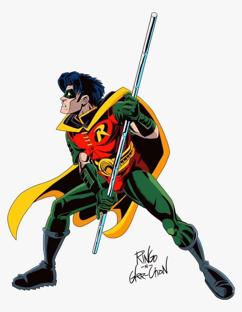 '95 Tim Drake - Robin Comic PNG Image | Transparent PNG Free Download ...