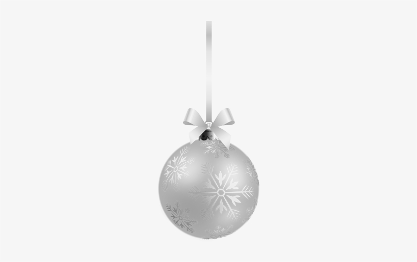 Download Silver Christmas Ornaments Png - Christmas Ornament ...